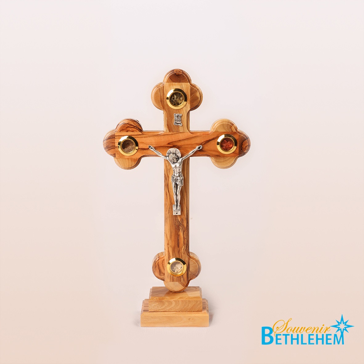 Cross on stand 17 - Bethlehem Souvenir Center